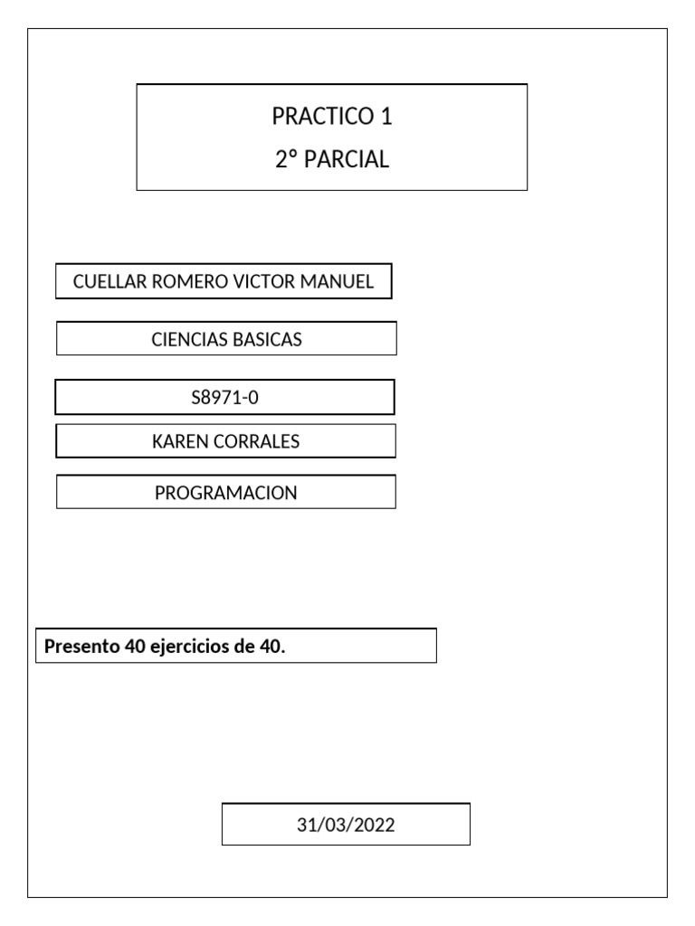 Practico Programación 2do Parcial | PDF | Fahrenheit