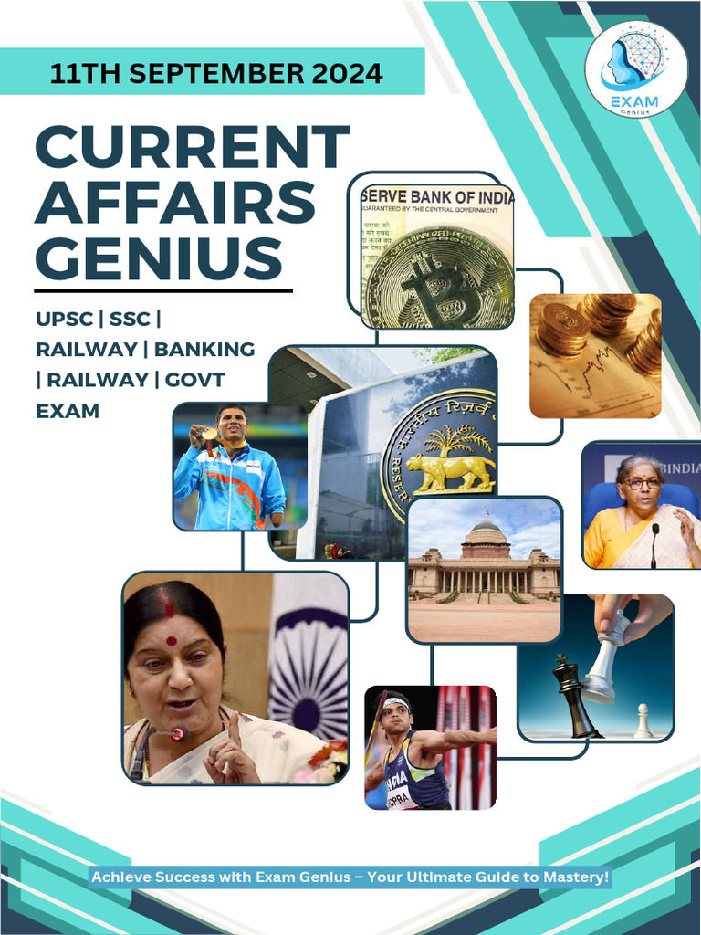 Exam Genius Current Affairs | PDF