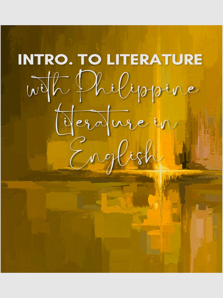 Yellow Colorful Oil Painting (Lit1) Book Cover | PDF