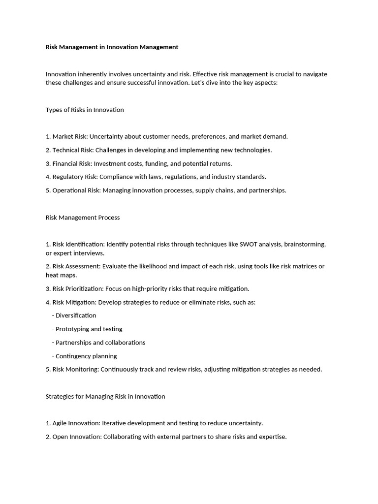 Risk Management | PDF | Risk Management | Risk