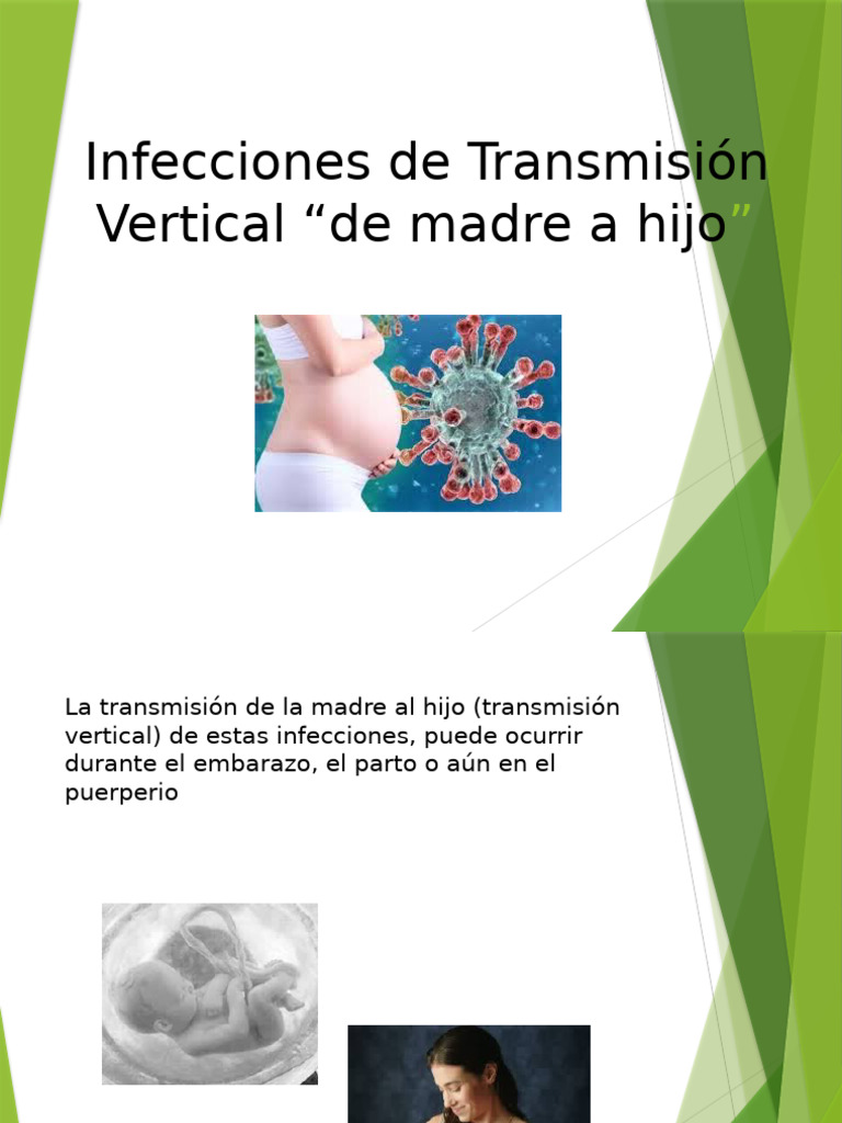 Infecciones de Transmisión Vertical en Embarazadas | PDF | Hepatitis ...