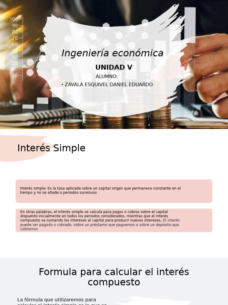 Interés Simple vs Compuesto en Finanzas | PDF | Interés | Interés compuesto
