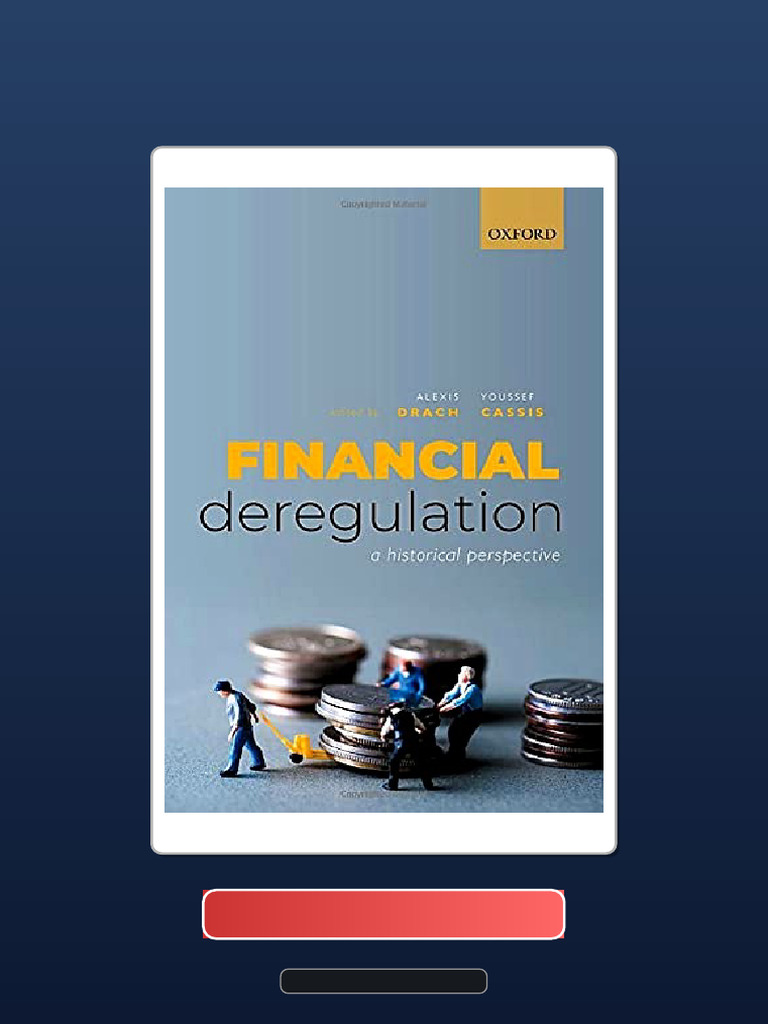 Financial Deregulation A Historical Perspective 1st Edition Official ...