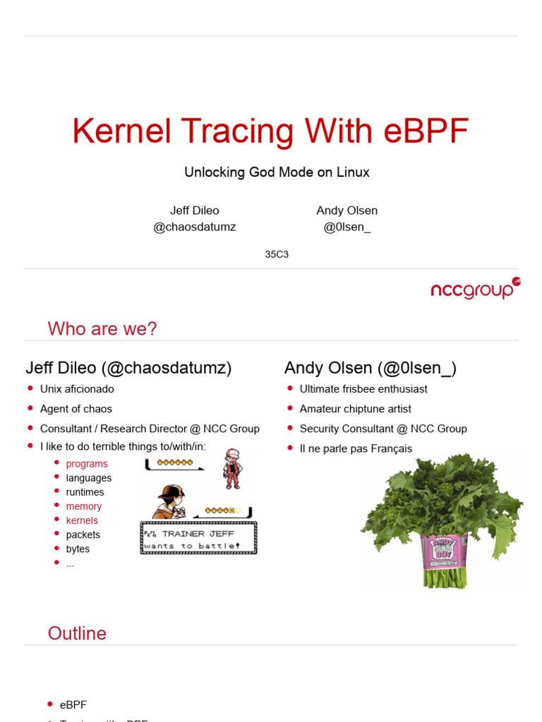 EBPF-kernel Tracing With | PDF | Computer Science | Computer Engineering