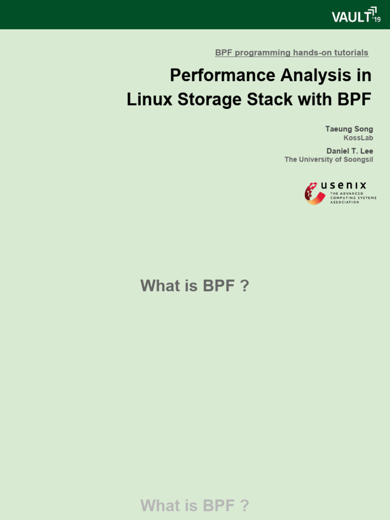 Ebpf Good | PDF | Pointer (Computer Programming) | Kernel (Operating System)
