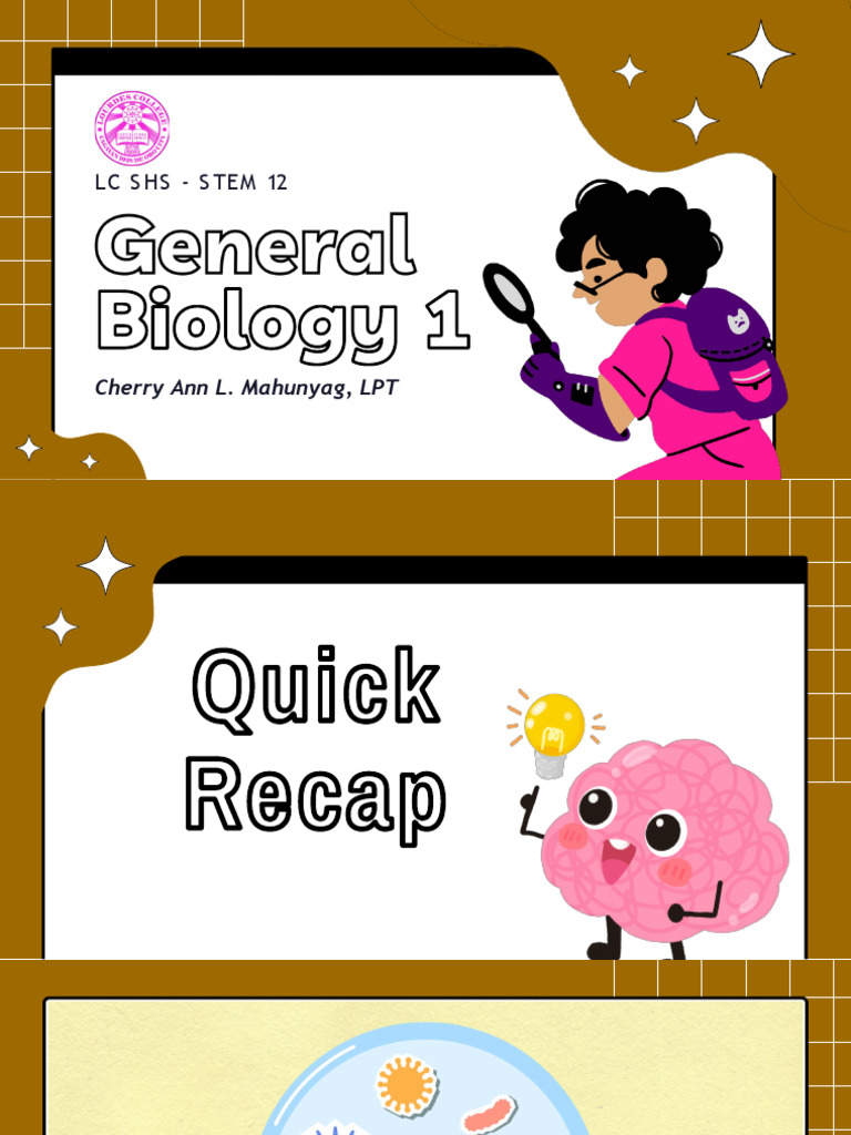 Genbio 1 - Lesson 1 | PDF