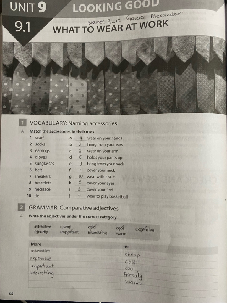 Workbook Unit9 - Ruiz Garcia Alexander | PDF
