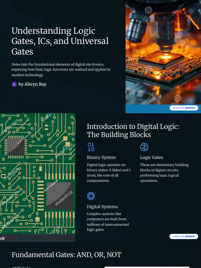 Understanding Logic Gates ICs | PDF