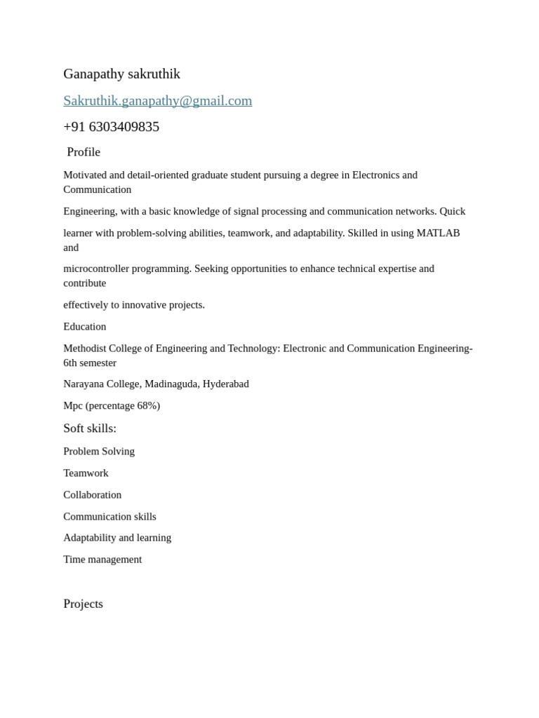Kenny Resume | PDF