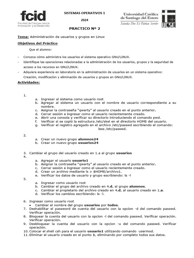 TP2 - So1 - 2024 | PDF | Contraseña | Usuario (informática)
