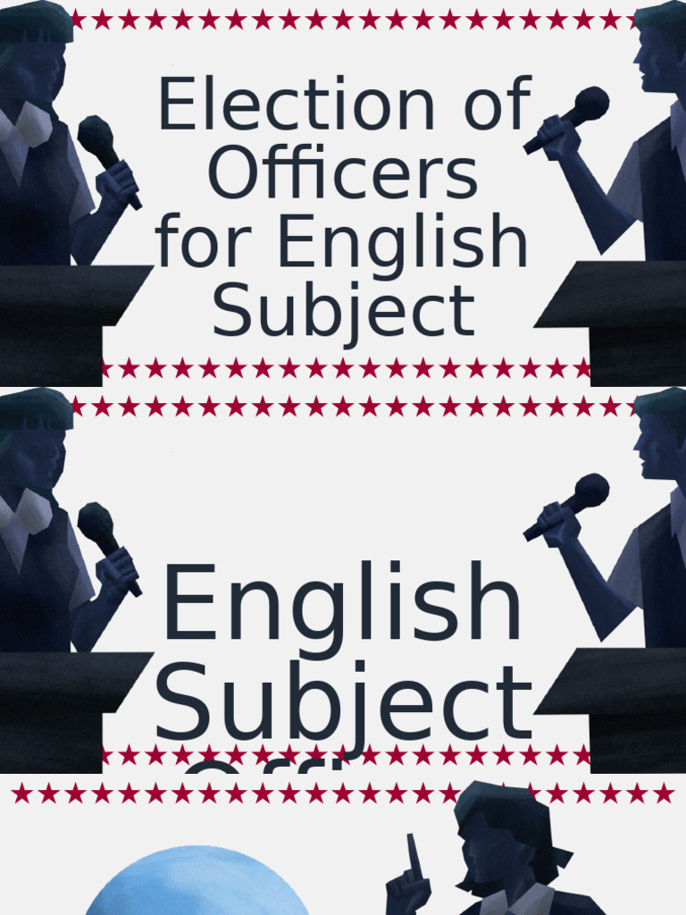 Bold Illustrated Student Class Elections Presentations | PDF ...
