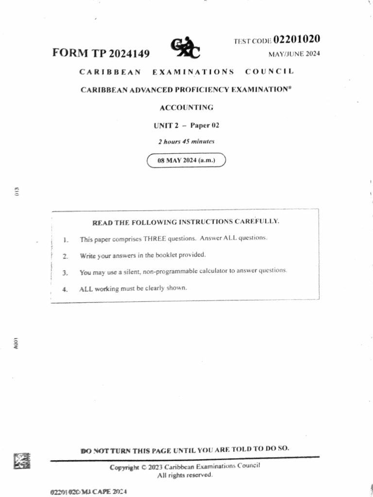2024 PP 2 Accounts | PDF