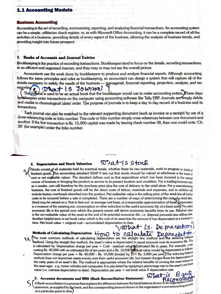 Tally Question & Answer-1 | PDF