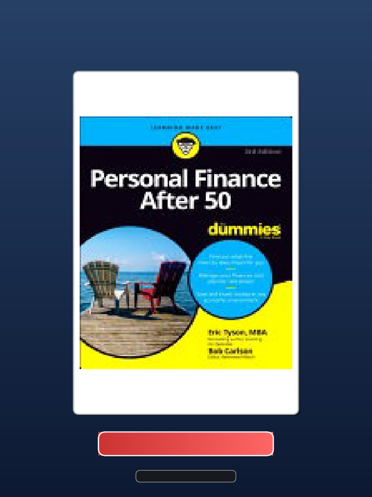 Complete Bundle Personal Finance After 50 for Dummies 3rd Edition Eric Tyson HQ File | PDF ...
