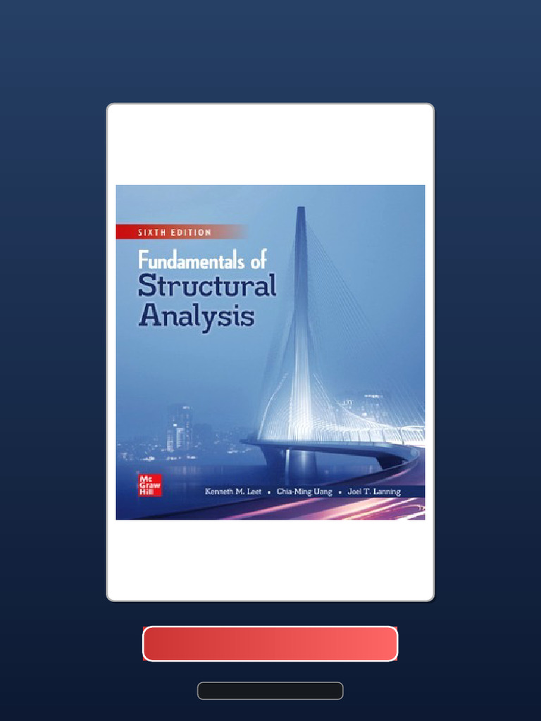 Complete Bundle Fundamentals of Structural Analysis 6th Edition Leet HQ File | PDF | Multiple ...