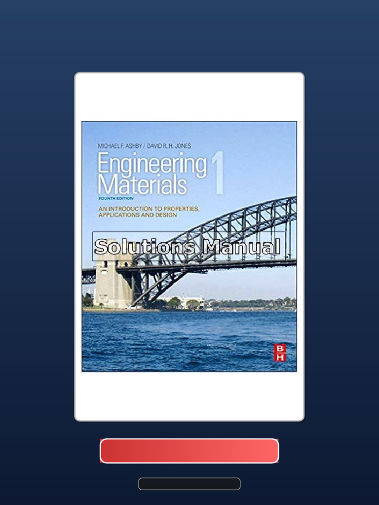 Complete Bundle Engineering Materials 1 4th Edition Jones | PDF ...