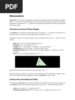 Surface Area of Cube - Formula, TSA of Cube, LSA (CSA) of Cube | PDF ...