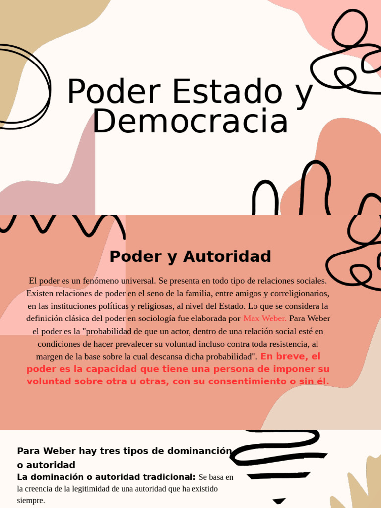 Poder Estado y Democracia | PDF | Democracia | Ideologías políticas