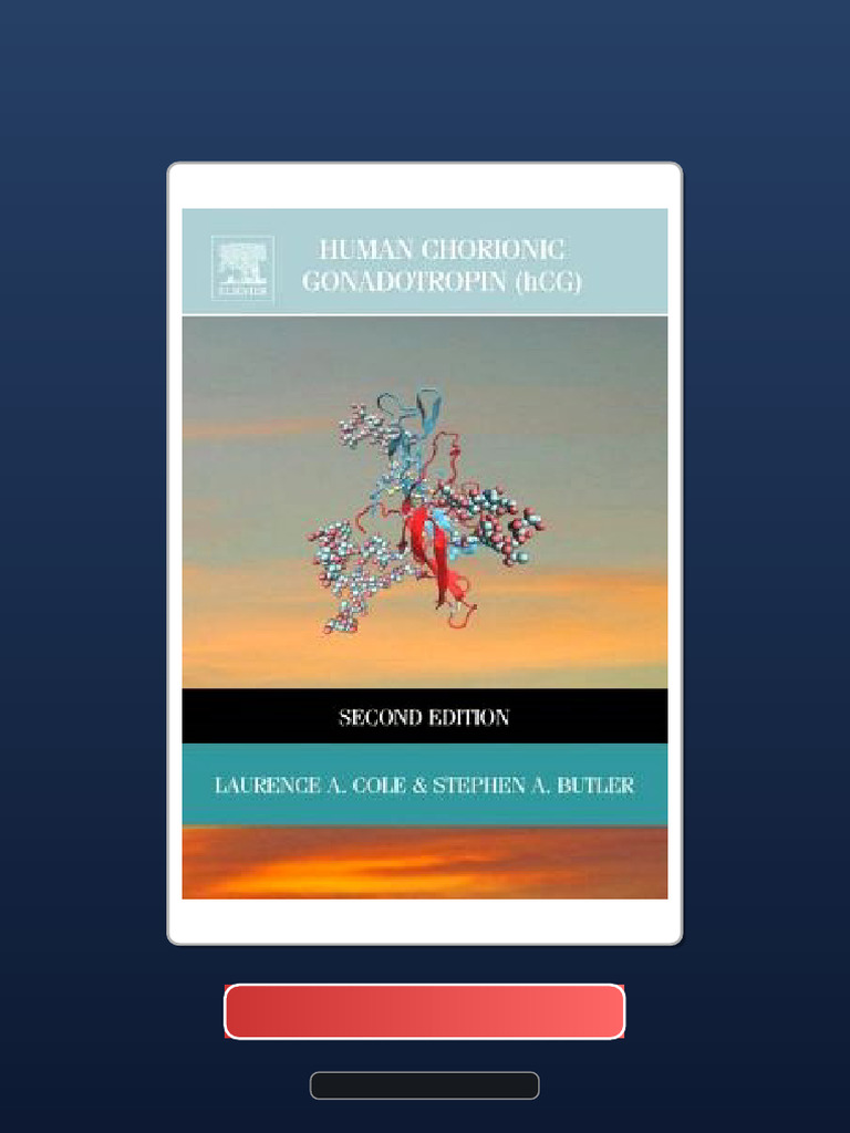 Human Chorionic Gonadotropin HCG 2nd Edition Ebook and TestBank Bundle ...