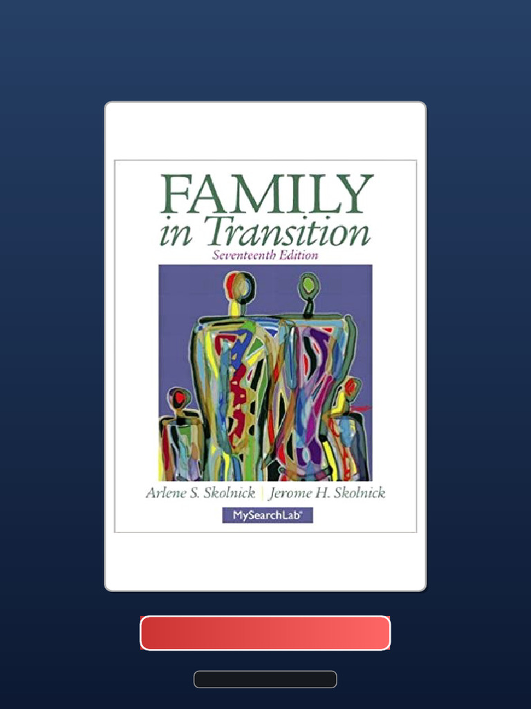 Family in Transition 17th Edition by Arlene S Skolnick Ebook and ...