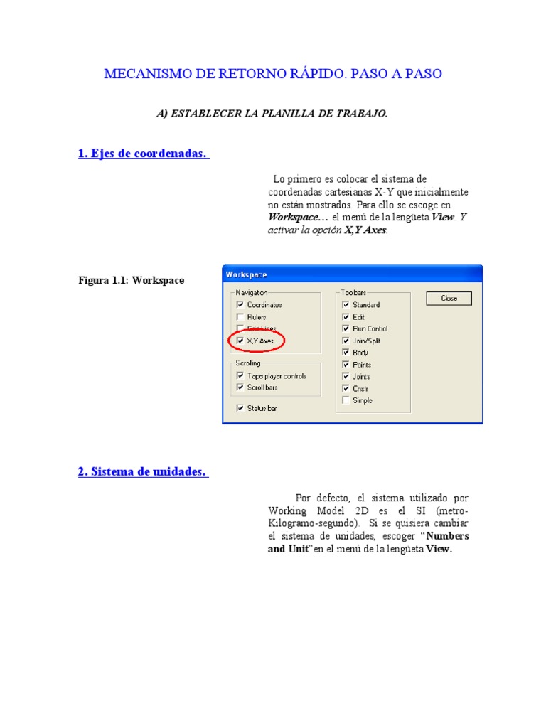 Manual Working Model | PDF | Point and Click | Ventana (informática)