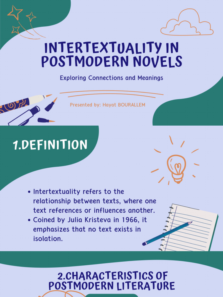 intertextuality-in-postmodernism-novels-american-literature | PDF