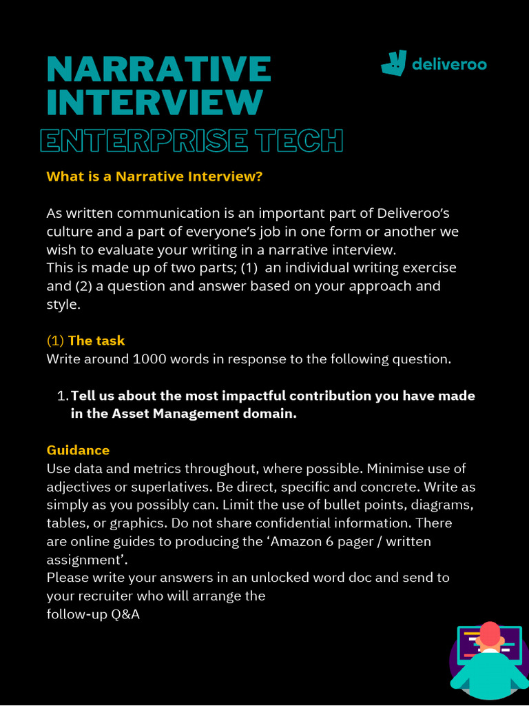 Narrative Task - Asset Manager | PDF