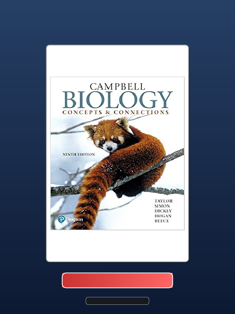 Campbell Biology Concepts Connections 9th Edition by Martha R Taylor ...