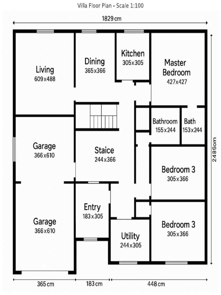 Dance Studio Floor Plan | PDF