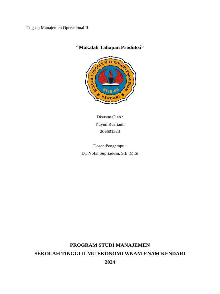 Tahapan Produksi Sembur Alam dan Buatan | PDF