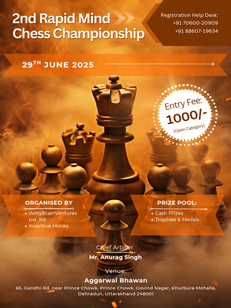 2nd Rapid Mind Chess Champ 2025-1 | PDF | Board Games Competitions ...