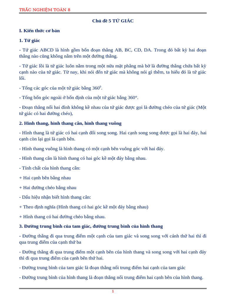 HH8-CHỦ ĐỀ 5 | PDF