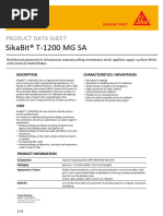 Sikaproof 808 | PDF | Concrete | Physical Sciences