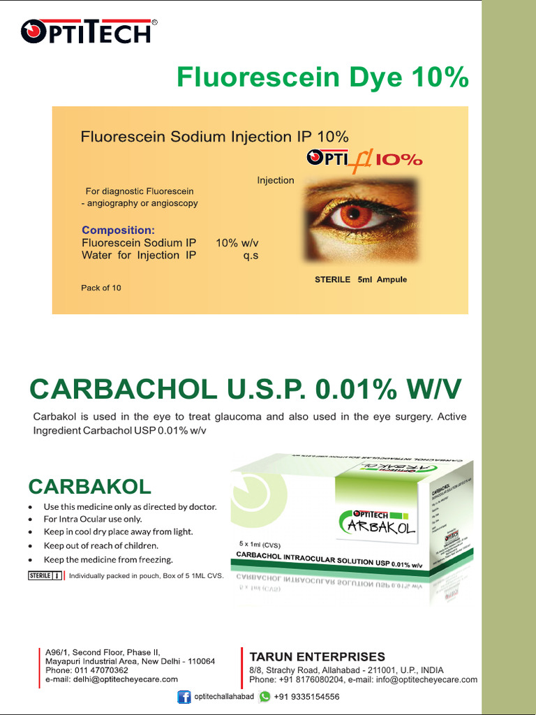Ophthalmic Surgical Aids and Dyes | PDF | Ophthalmology | Human Eye