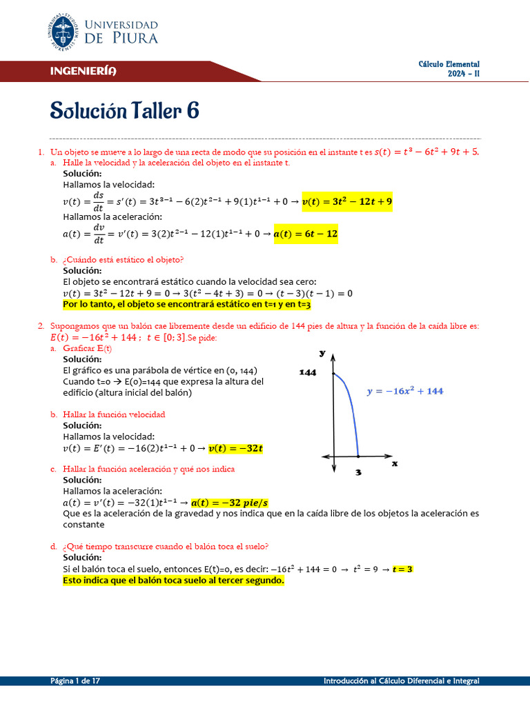 ST6 - Cel - 2024 - Ii - 3474534 | PDF | Pendiente | Línea (geometría)