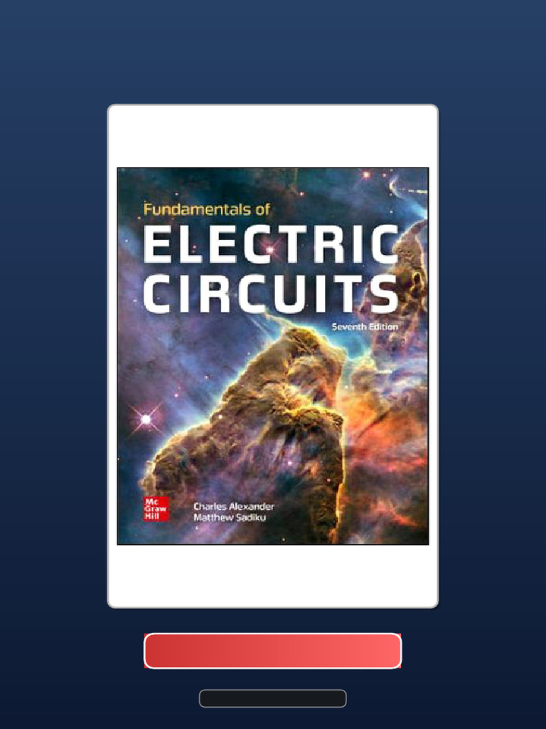Complete Bundle Fundamentals of Electric Circuits 7th Edition Alexander ...