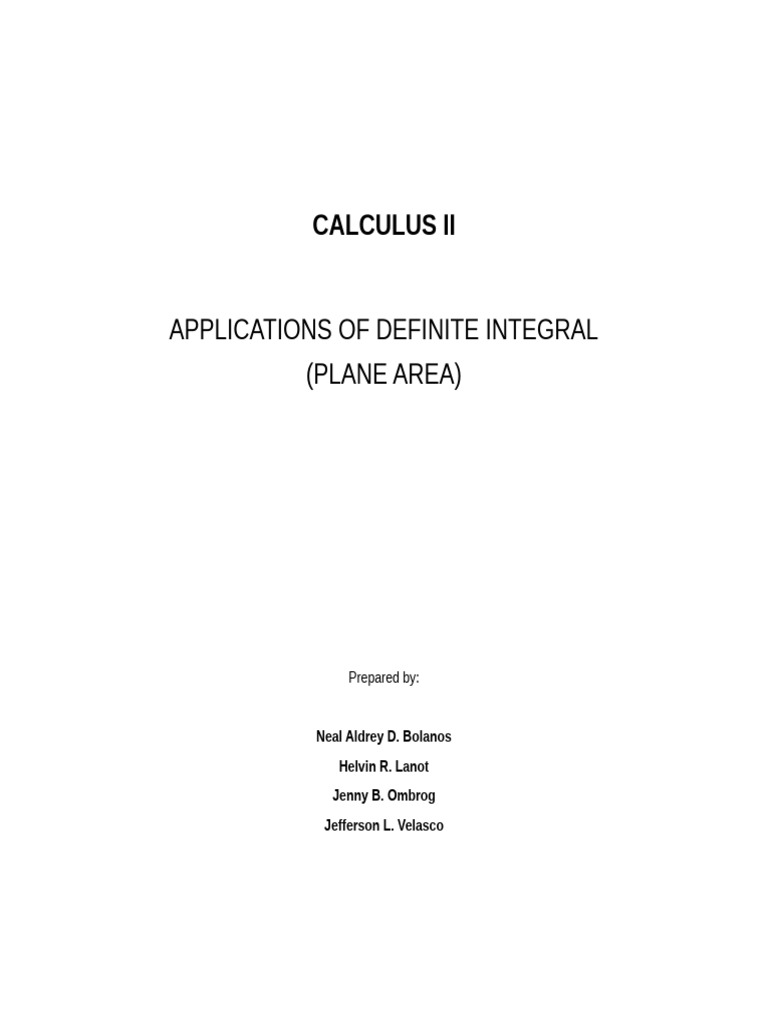 Surface Integrals in Calculus II | PDF | Cartesian Coordinate System ...