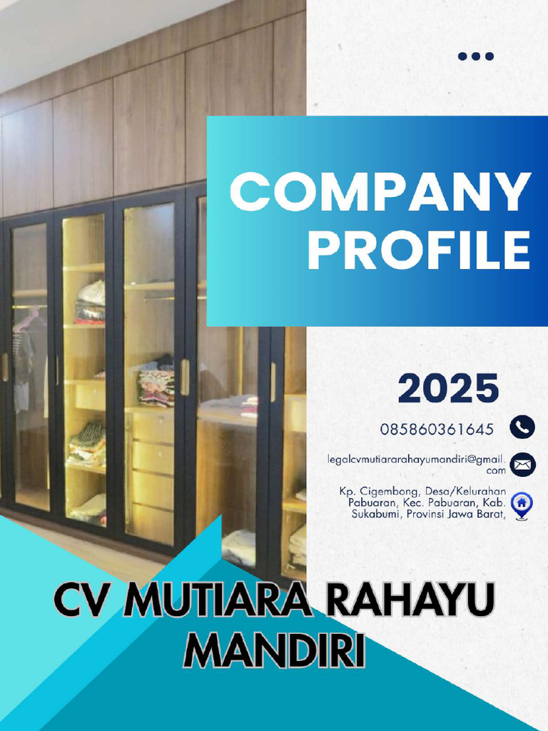 Compro CV. Mutiara | PDF