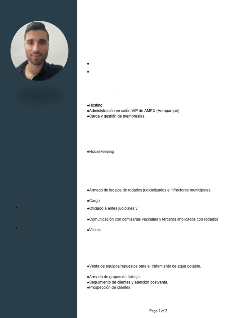 CV Pablo Kiffer | PDF