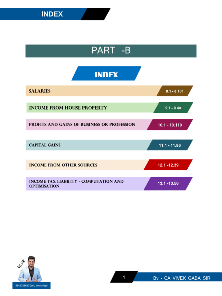 Income Tax Book PART 2 Final Book | PDF