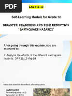 Module 1 - DRRR (Quarter 1) | PDF | Hazards | Natural Disasters