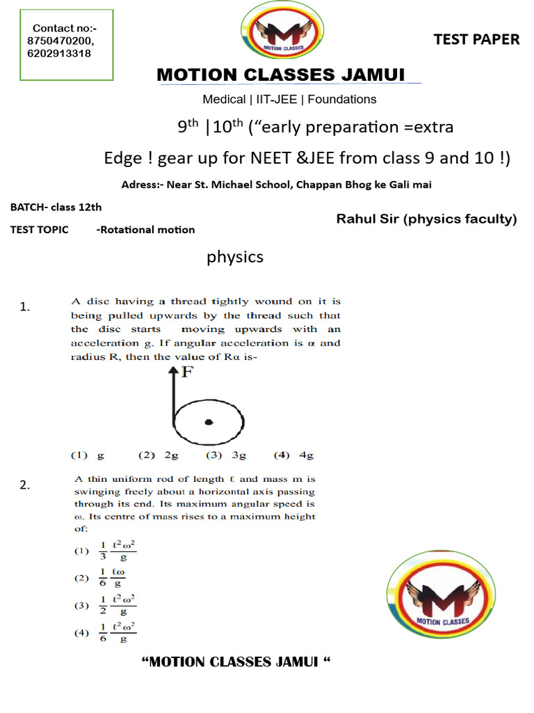 Rotation W 4.0 | PDF