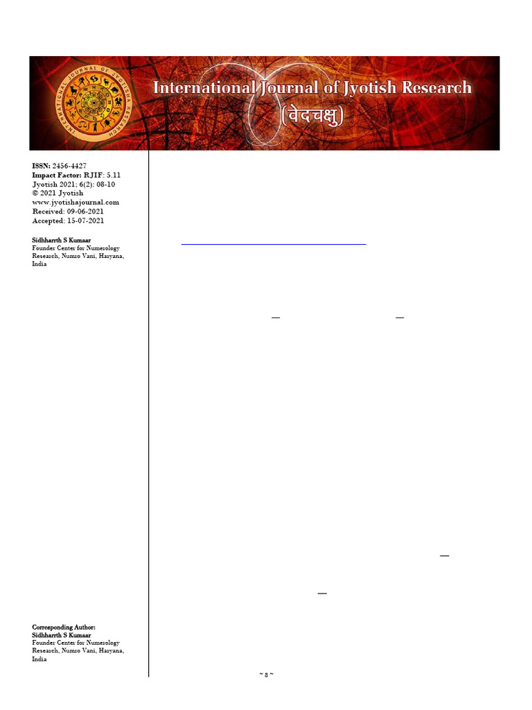 A Study To Assess The Impact of Birth Order On Human Life | PDF | Sibling | Behavioural Sciences