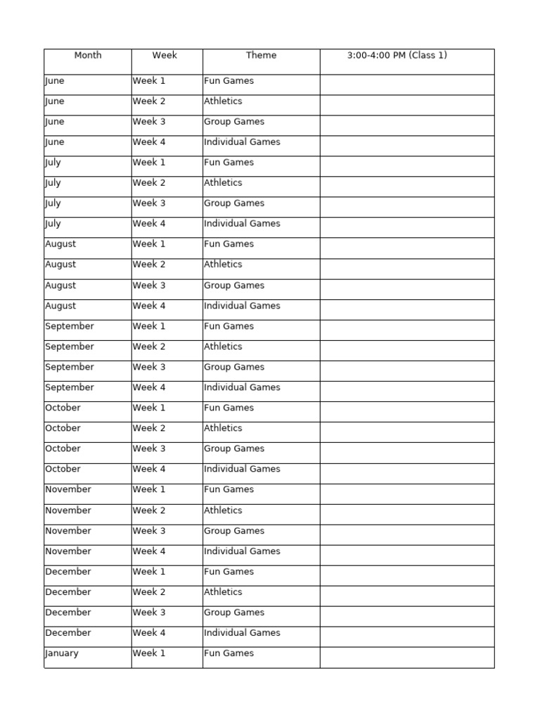 School Sports Schedule | PDF