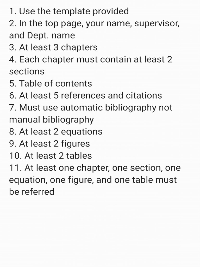 Assignment Instruction | PDF