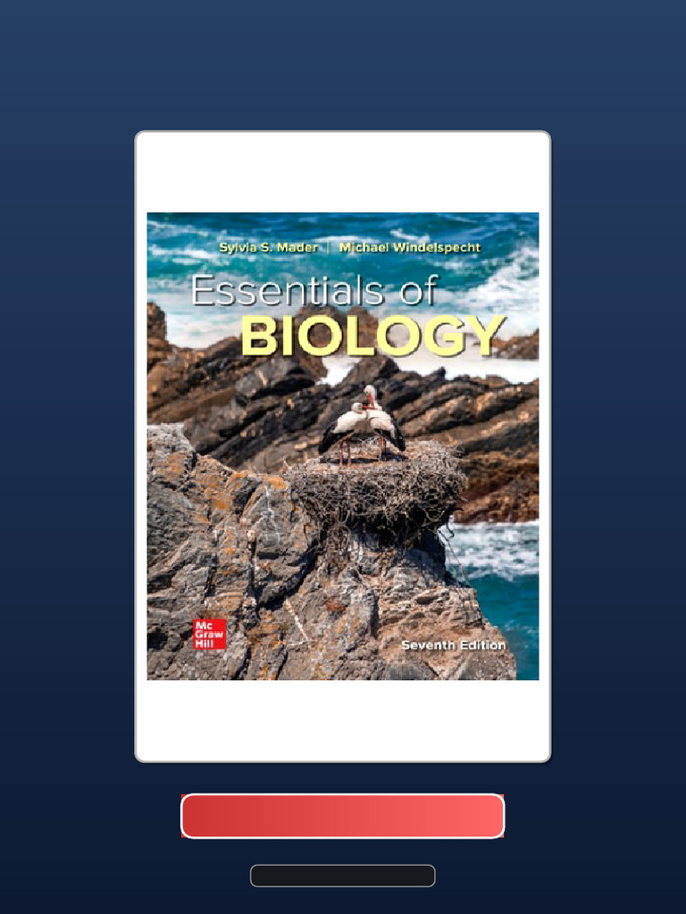 Complete Bundle Essentials of Biology 7th Edition Mader HQ File | PDF | Genetics | Cell (Biology)