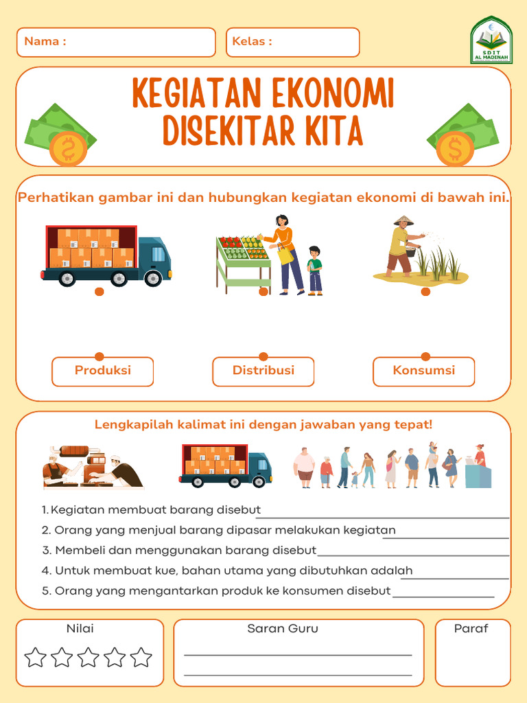 LKPD Kegiatan Ekonomi | PDF