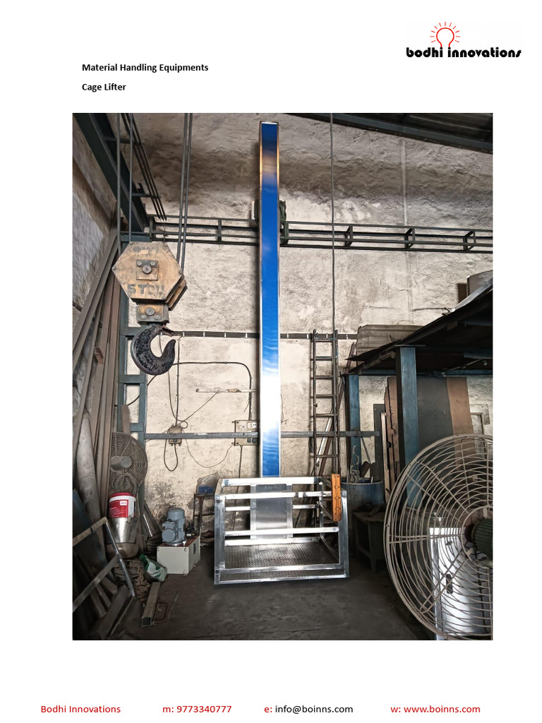 Material Handling Equipment Overview | PDF