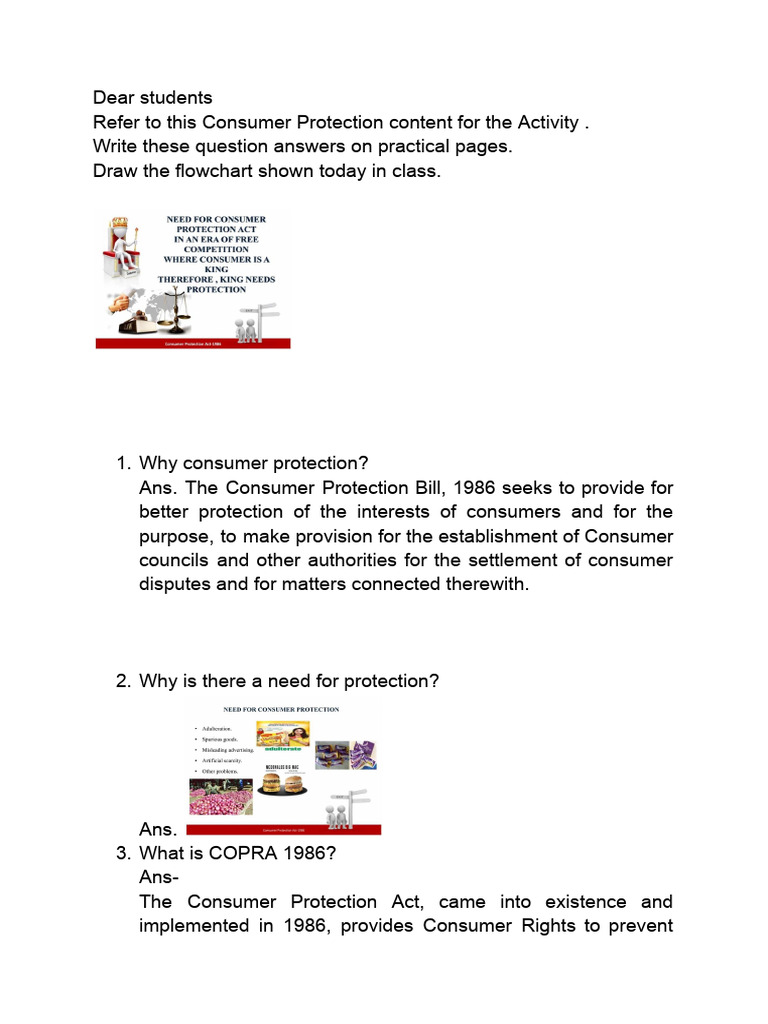 Consumer Protection (COPRA) X | PDF | Consumer Protection | Prices