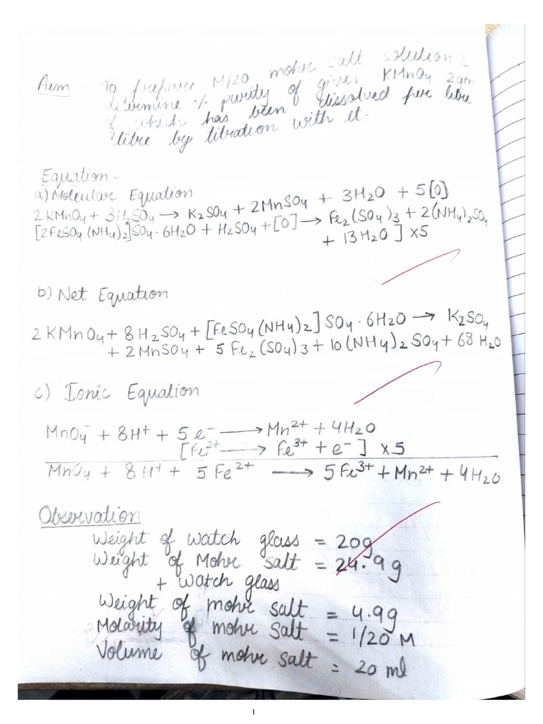 Titration 2 | PDF